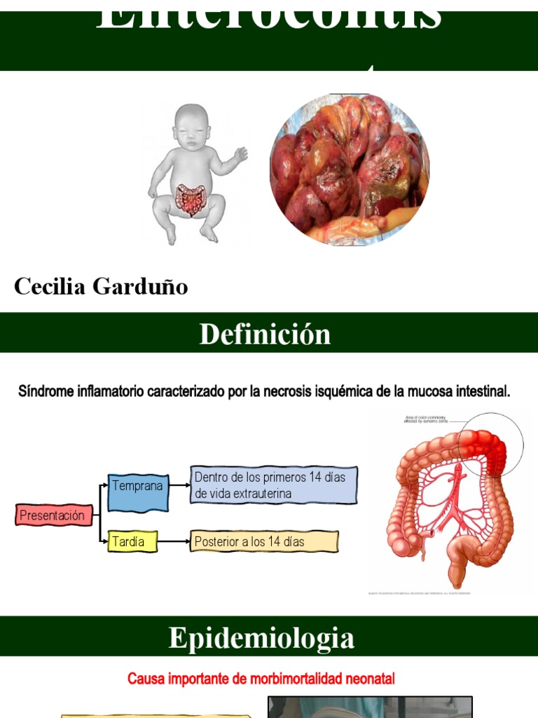Enterocolitis Necrotizante: Causas y Tratamiento | PDF | Diarrea | Medicina