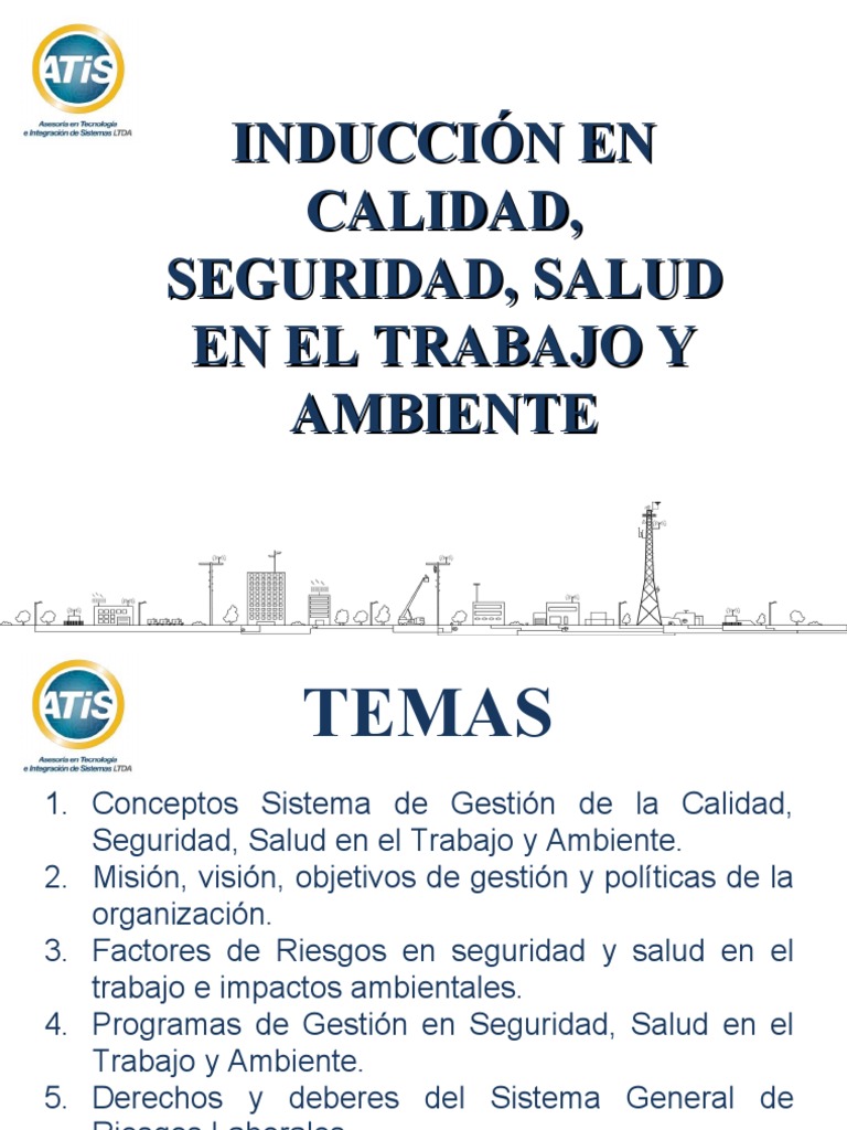 Induccion Hseq 2019 | PDF | Calidad (comercial) | Seguridad y salud ...