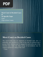 Moot Court Practical File | PDF