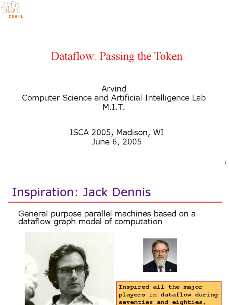 Dataflow: Passing The Token | PDF | Parallel Computing | Central Processing Unit