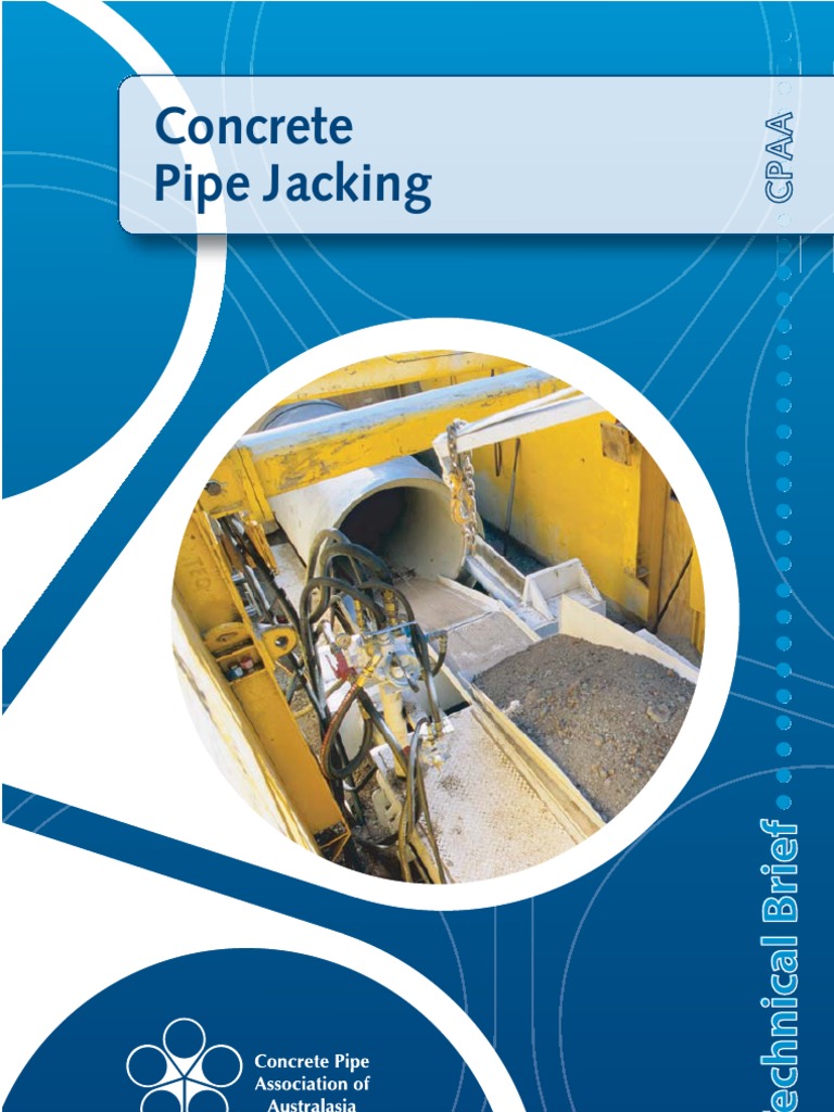 Concrete Pipe Jacking TB7 - 05 | PDF | Pipe (Fluid Conveyance) | Tunnel
