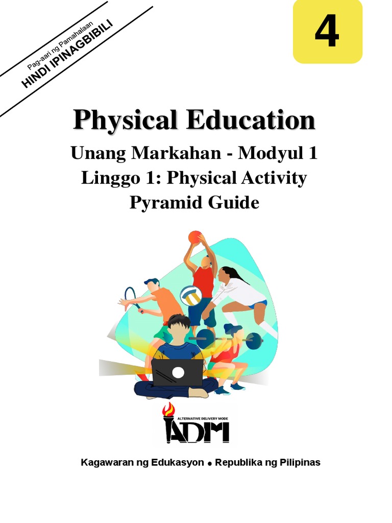 PE4 - q1 - Final Mod1 - Physical Activity Pyramid Guide - V3final | PDF
