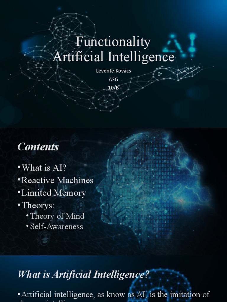 Four Types of Artificial Intelligence | PDF