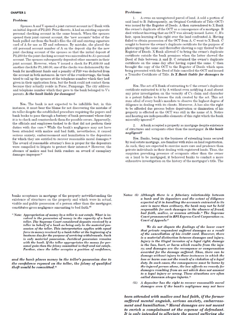 Q&A PLUS NOTES Dizon Book | PDF