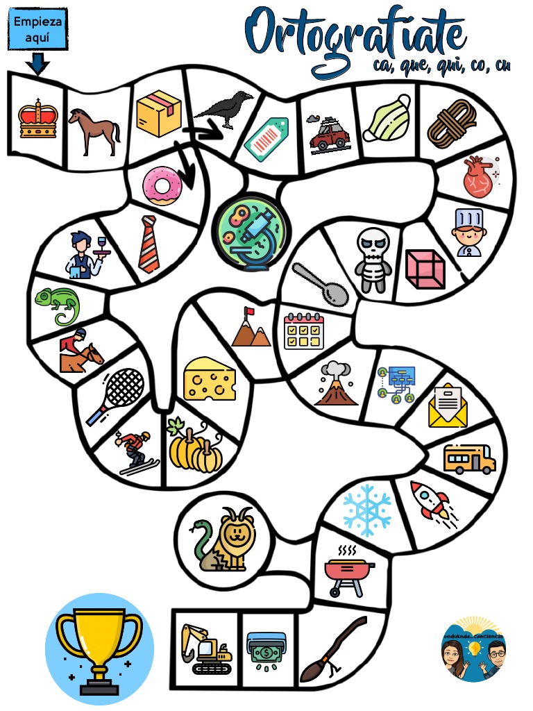 Juego de Ortografía: Ca, Co, Cu | PDF | Juego de azar | Juegos de ...