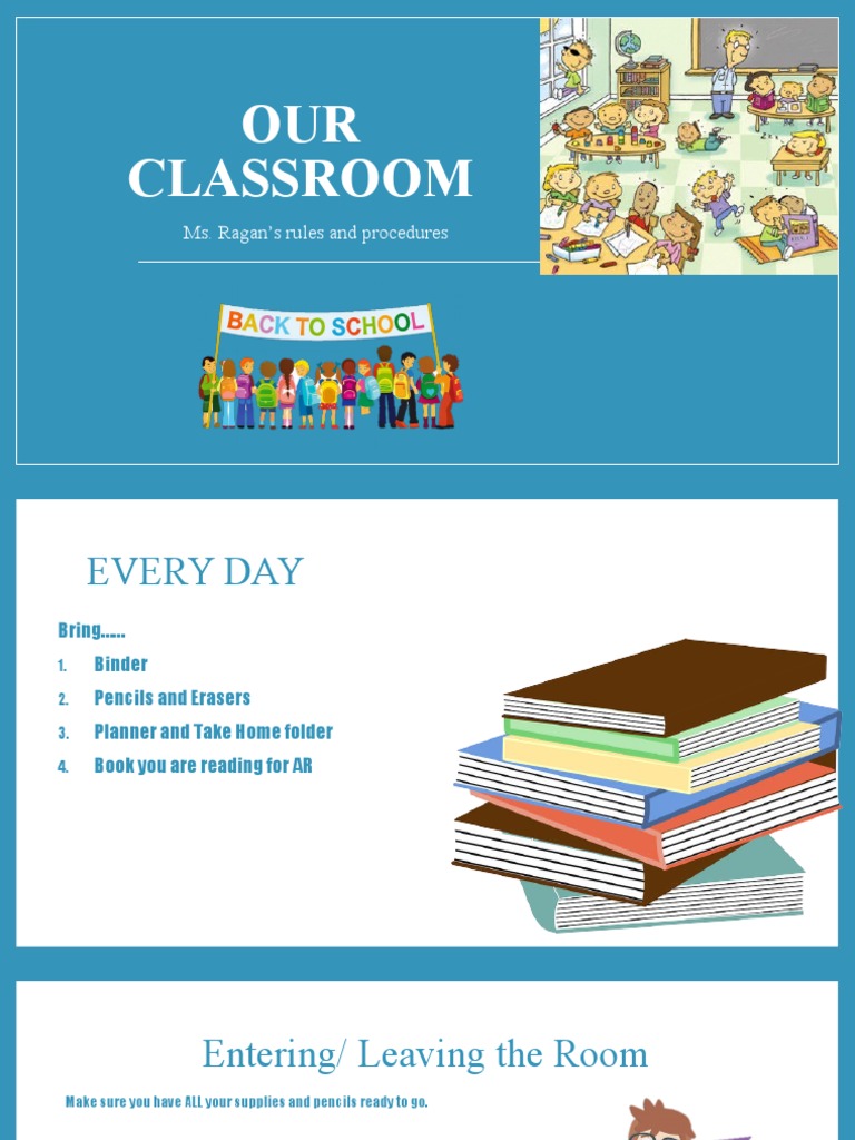 First Day of SChool Powerpoint | PDF