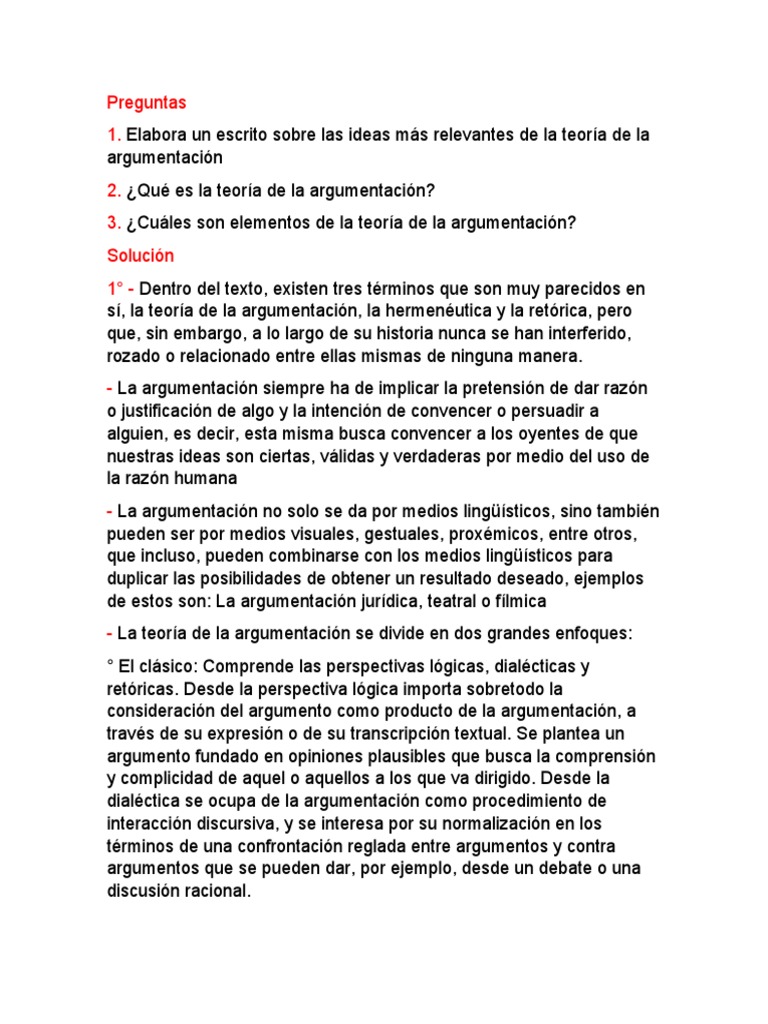 Filosofia | PDF | Argumento | Teoría de la argumentación