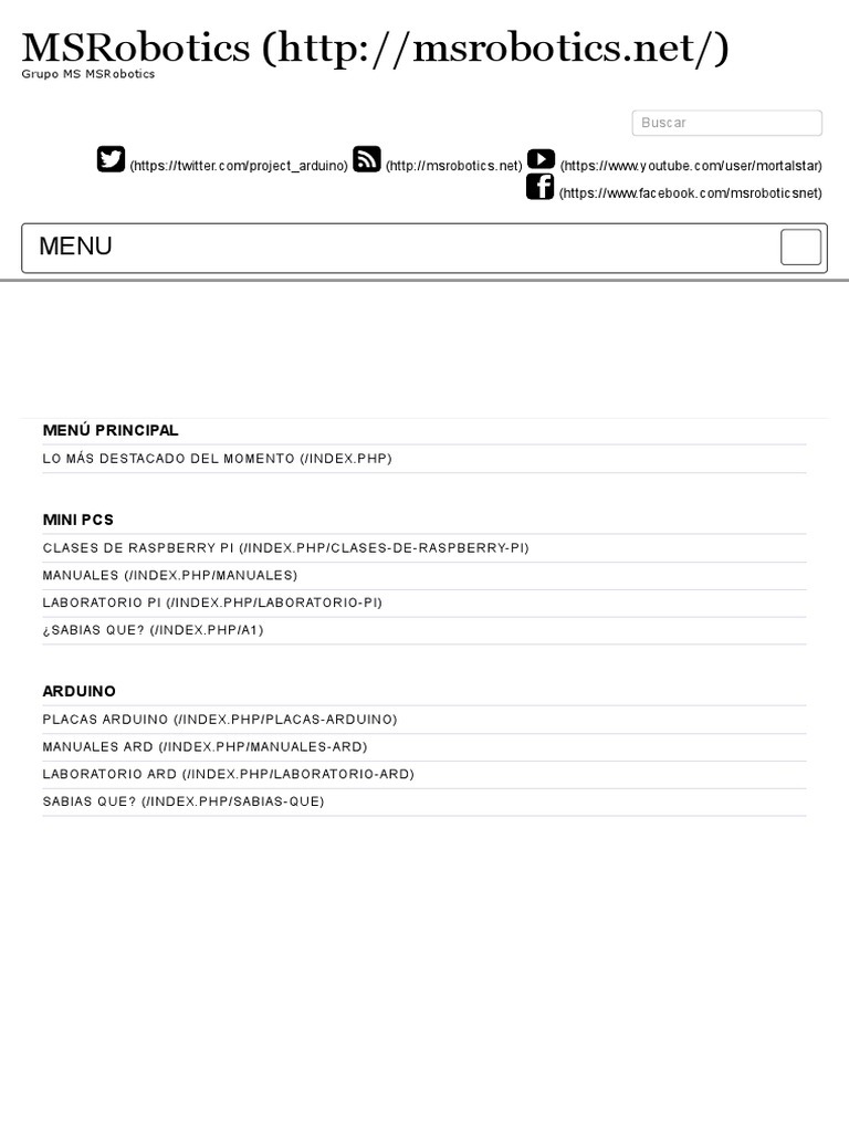 MSRobotics - Usando Una Memoria EEPROM Con Arduino | PDF | Equipo de ...