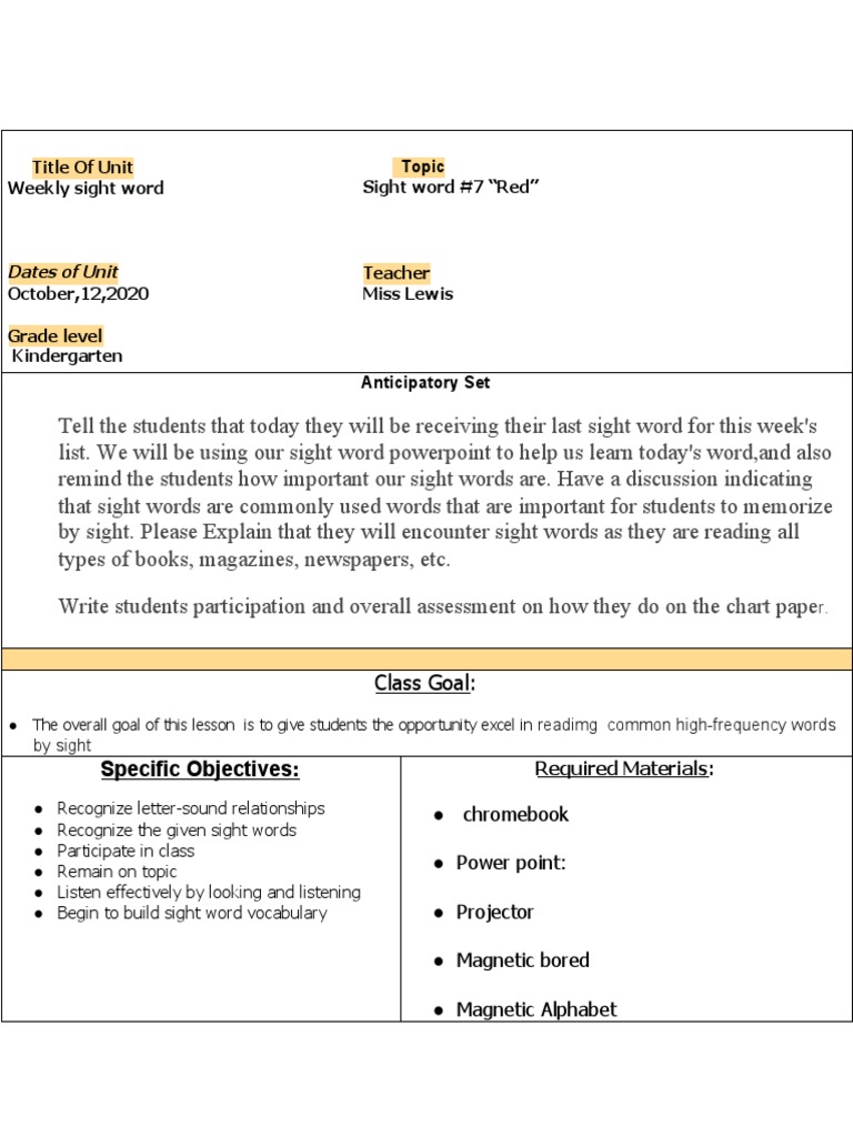Lesson Plan Final PDF | PDF | Lesson Plan | Human Communication