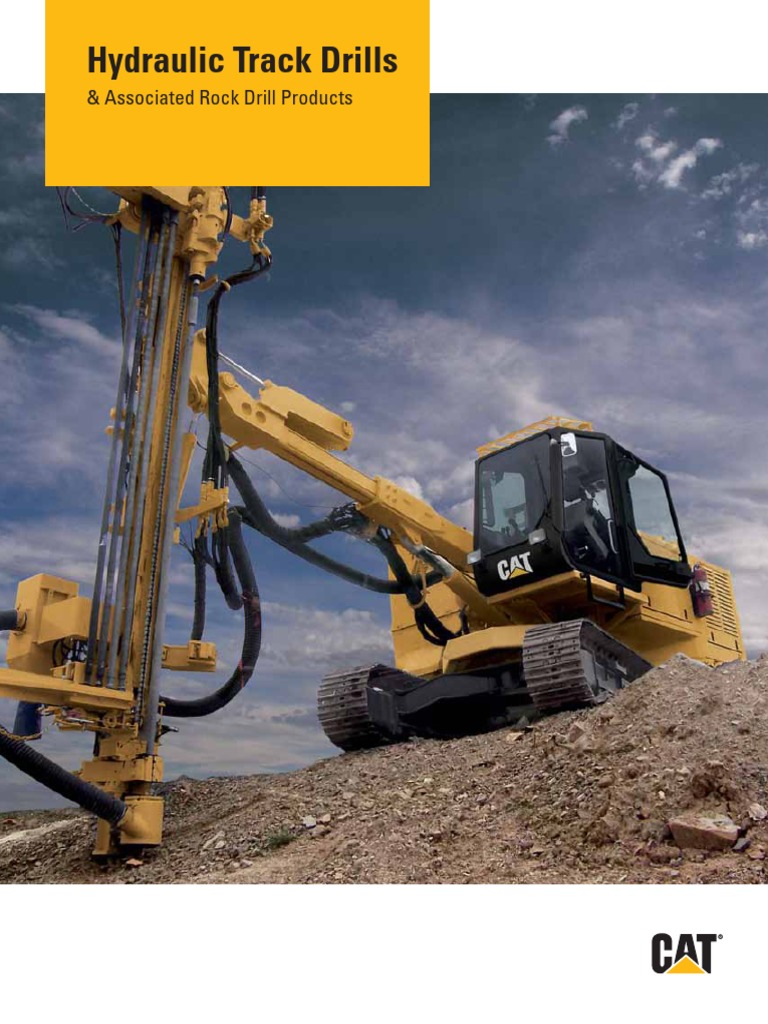 Hydraulic Track Drills: & Associated Rock Drill Products | PDF | Drill ...
