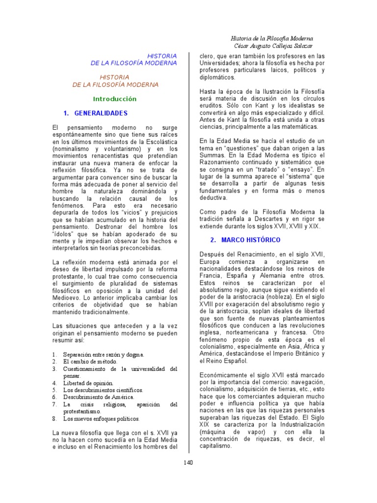 Filosofía OCTAVO | PDF | René Descartes | Existencia