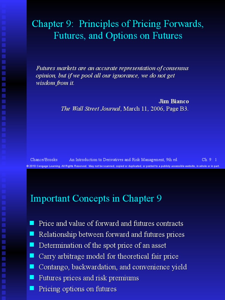 Chapter 9 9e | PDF | Futures Contract | Derivative (Finance)