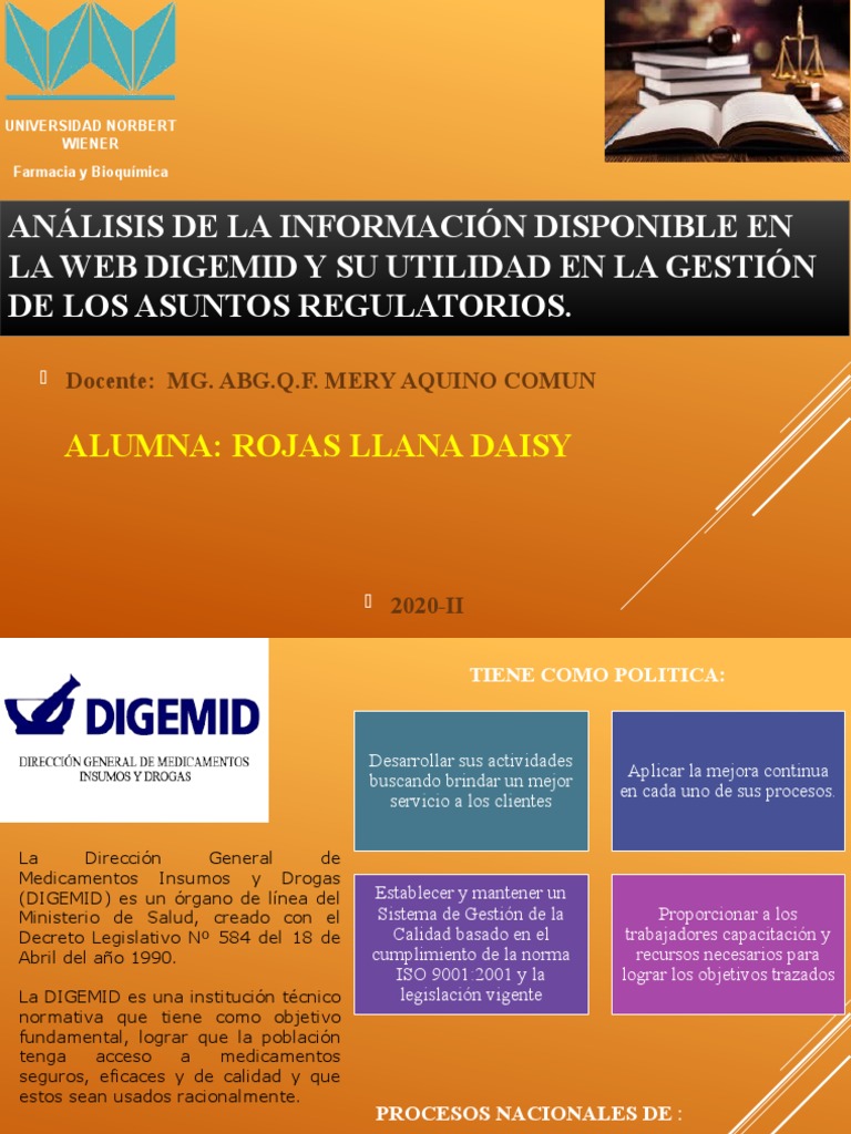 DIGEMID | PDF | Farmacia | Farmacéutico