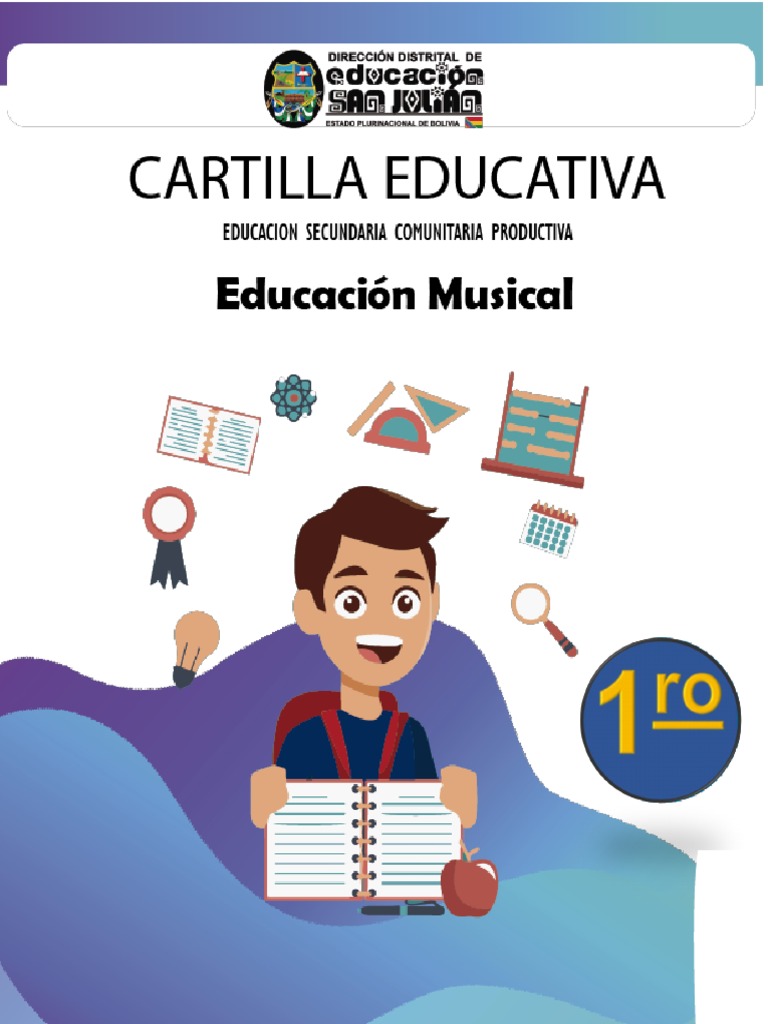1ro Sec. CARTILLA EDUC. MUSICAL | PDF | Clave | Musicología