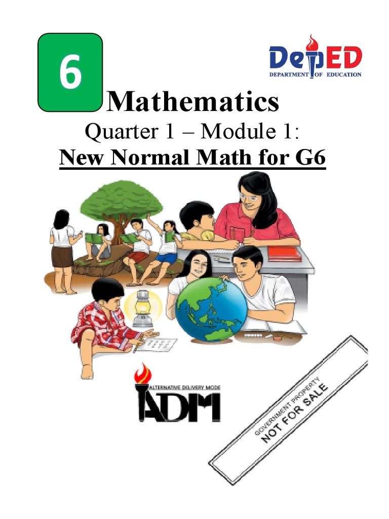 Mathematics: Quarter 1 - Module 1 | PDF | Fraction (Mathematics ...