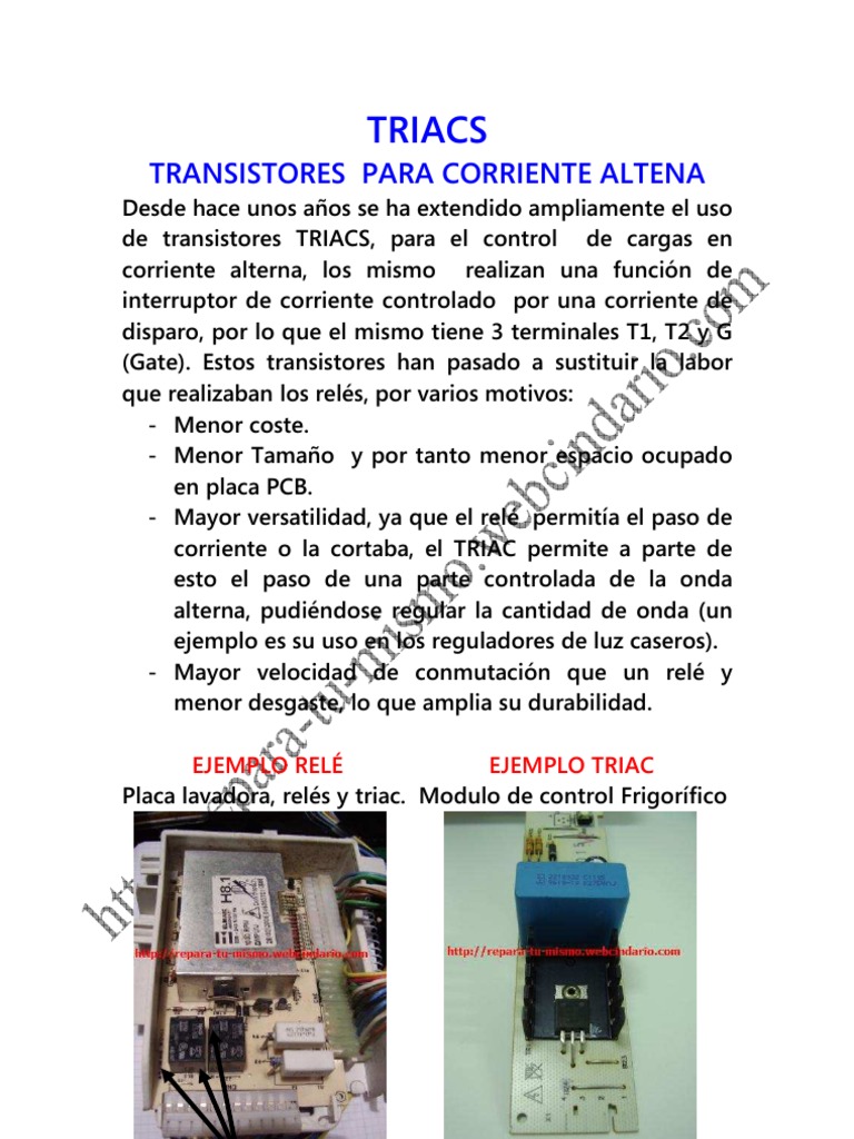 TRIACS | PDF