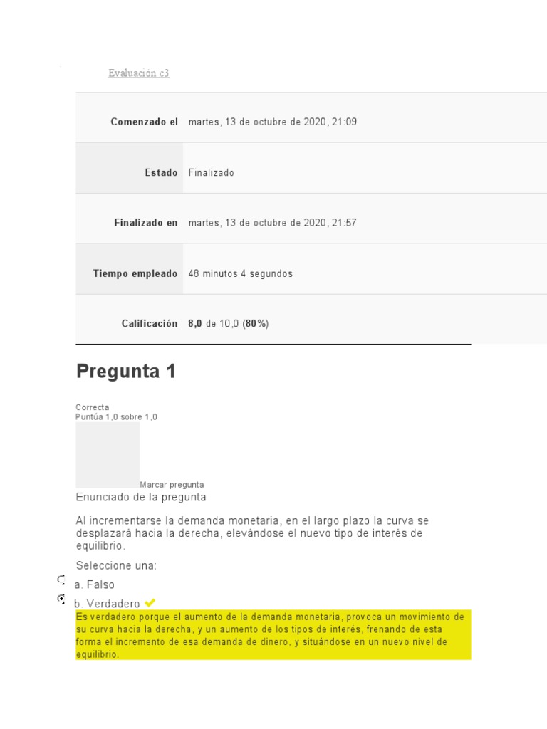 Evaluación c3 - Entorno Economico | PDF | Inflación | Precios