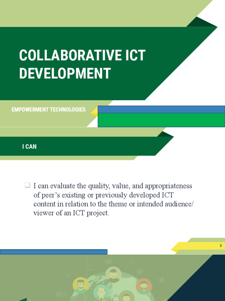 Collaborative Ict Development: Empowerment Technologies Empowerment Technologies | PDF ...