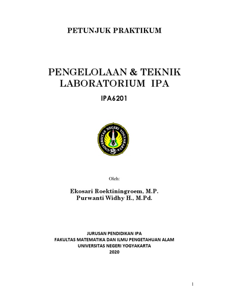 Petunjuk Praktikum Penglab Ekosari 2020 PDF | PDF