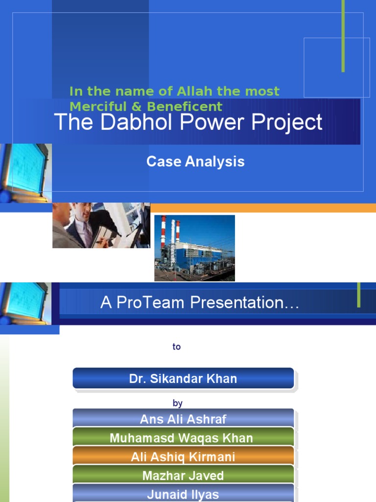 The Dabhol Power Project: Case Analysis | PDF | Business | Business