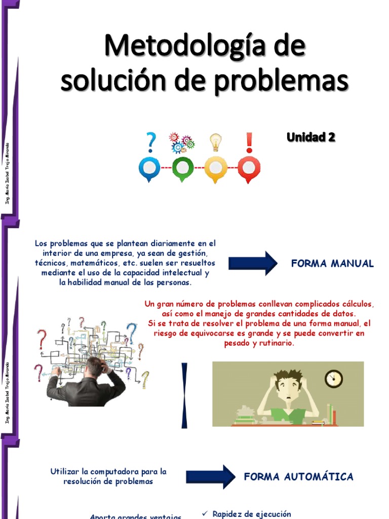 Método 6'D para Solución de Problemas | PDF | Algoritmos | Lenguaje de ...