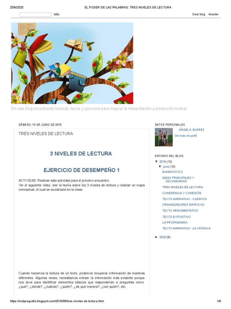 Niveles de Lectura | PDF | Videojuegos | Entretenimiento