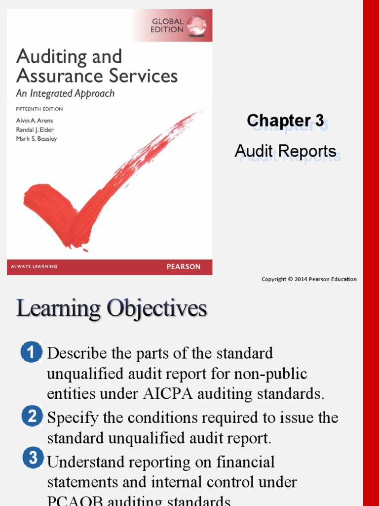 Chapter 3 Audit Report | PDF | Auditor's Report | Financial Audit