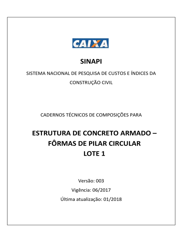 Fôrmas para Pilares Circulares em Concreto | PDF | Concreto reforçado ...