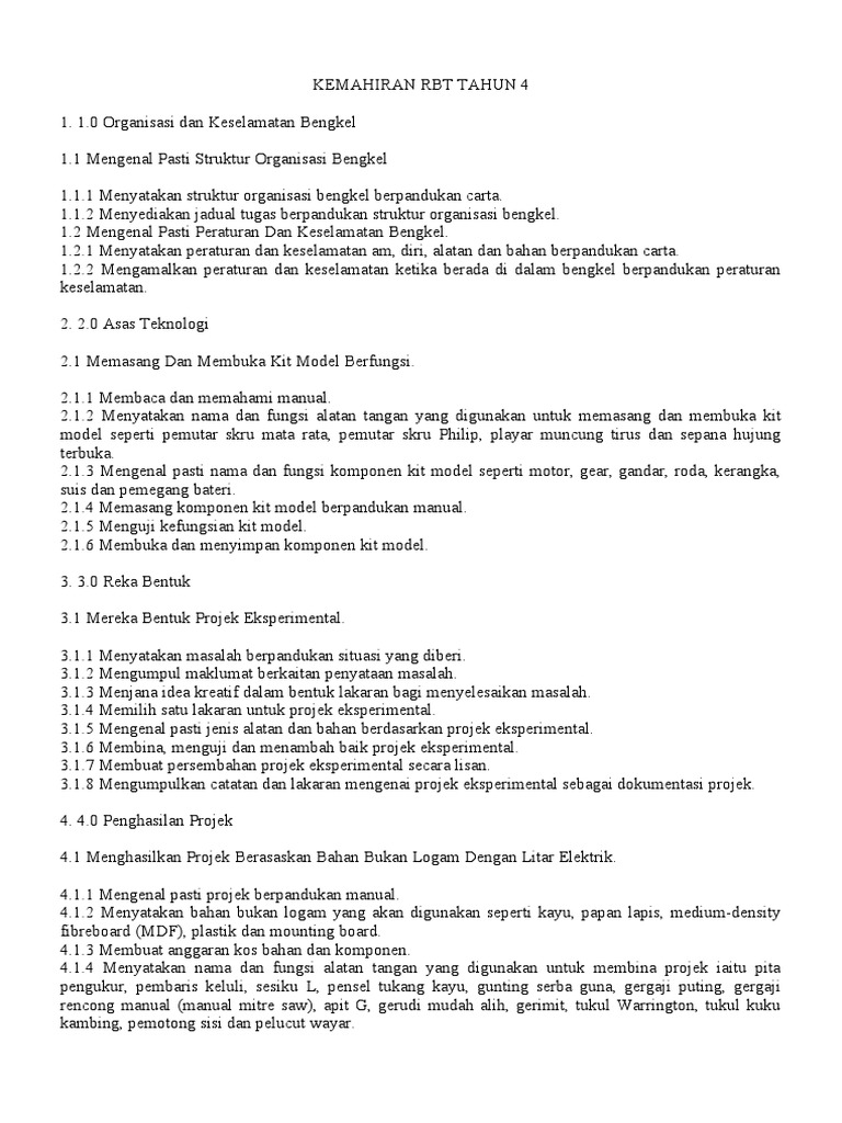 Kemahiran RBT 456 | PDF