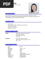 Resume Working Student Jollibee | PDF | Teachers | Learning