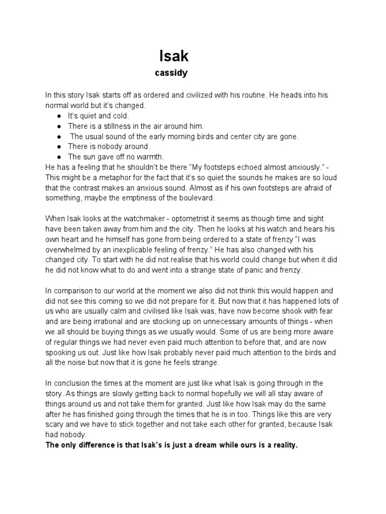 Isak | PDF