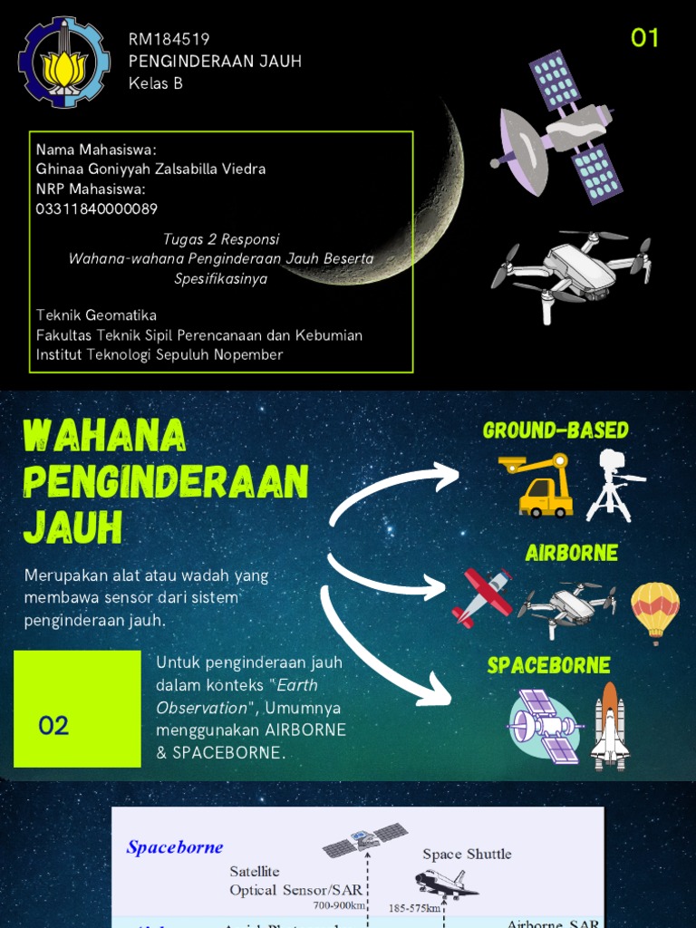 Wahana Dan Sensor Penginderaan Jauh | PDF