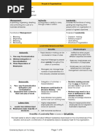 Unit 2 - People in Business IGCSE O'Level Business Studies | PDF