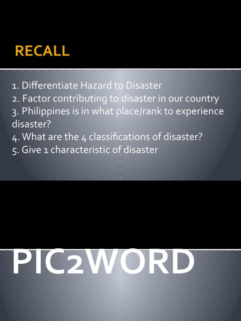 LESSON 2 - EXPOSURE and VULNERABILITY | PDF | Incident Command System ...