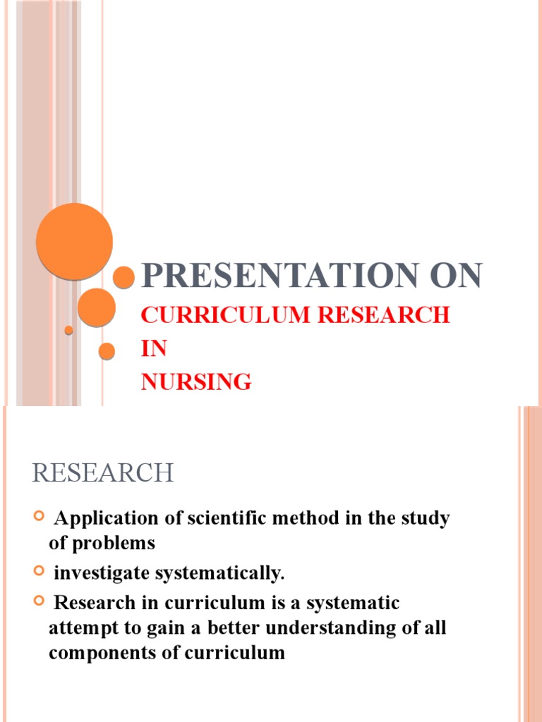 Curriculum Research | PDF | Curriculum | Teacher Education
