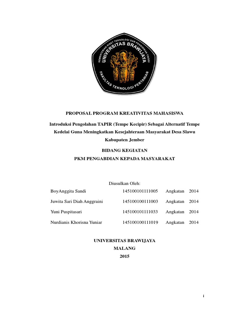 Contoh PKM 2 PDF | PDF