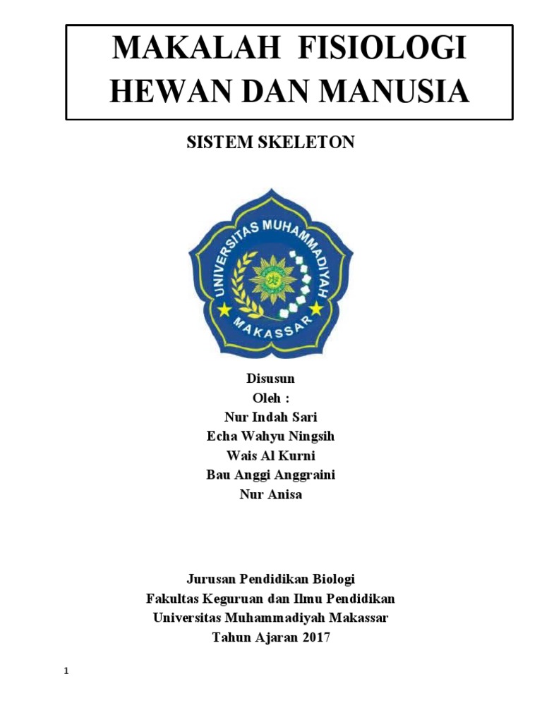 Makalah Sistem Skeleton | PDF
