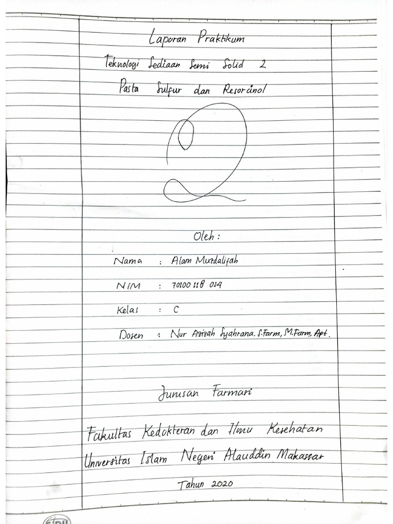 Praktikum 4 - Pasta Sulfur Dan Resorcinol | PDF