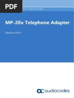 Mediapack 504 508 MP 5xx Voice Gateway Quick Guide | PDF | Ip Address ...