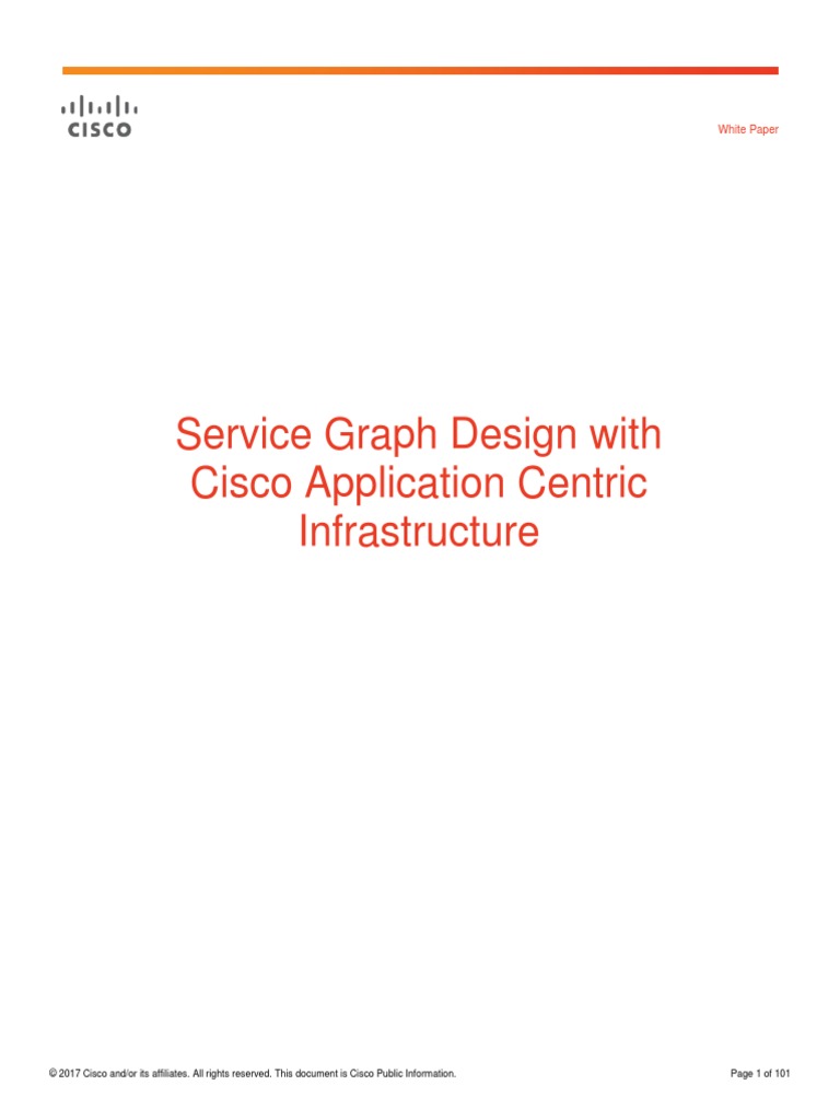 ACI Service Graph Design PDF | PDF | Osi Model | Load Balancing (Computing)