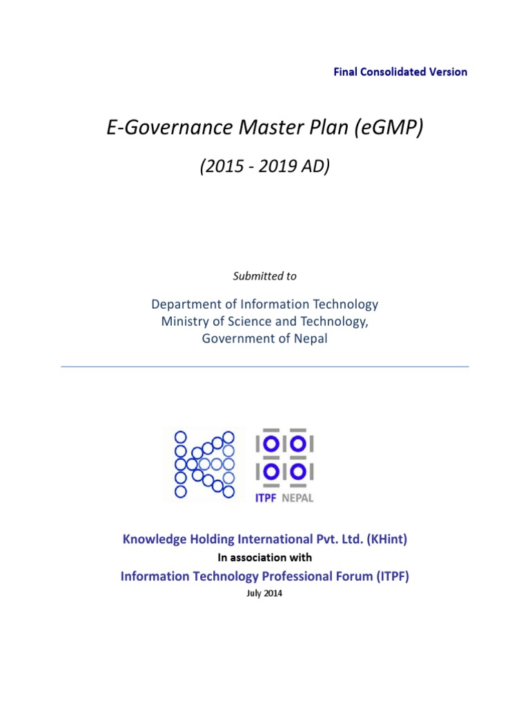 Egmp | PDF | E Government | Telecommunication