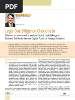 Due Diligence Report Format & Sample | PDF | Due Diligence | Business
