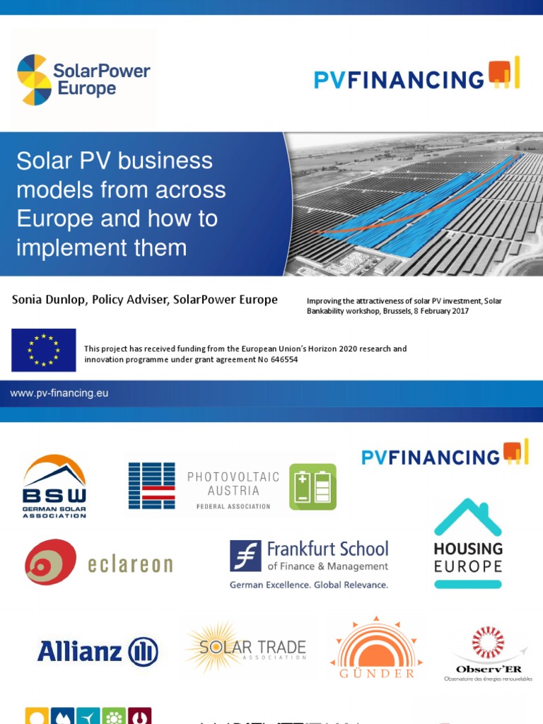 European Solar PV Business Models Guide | PDF | Solar Power ...