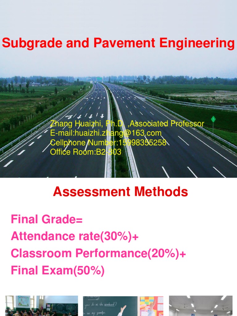 Subgrade & Pavement Engineering Guide | PDF | Road Surface | Asphalt