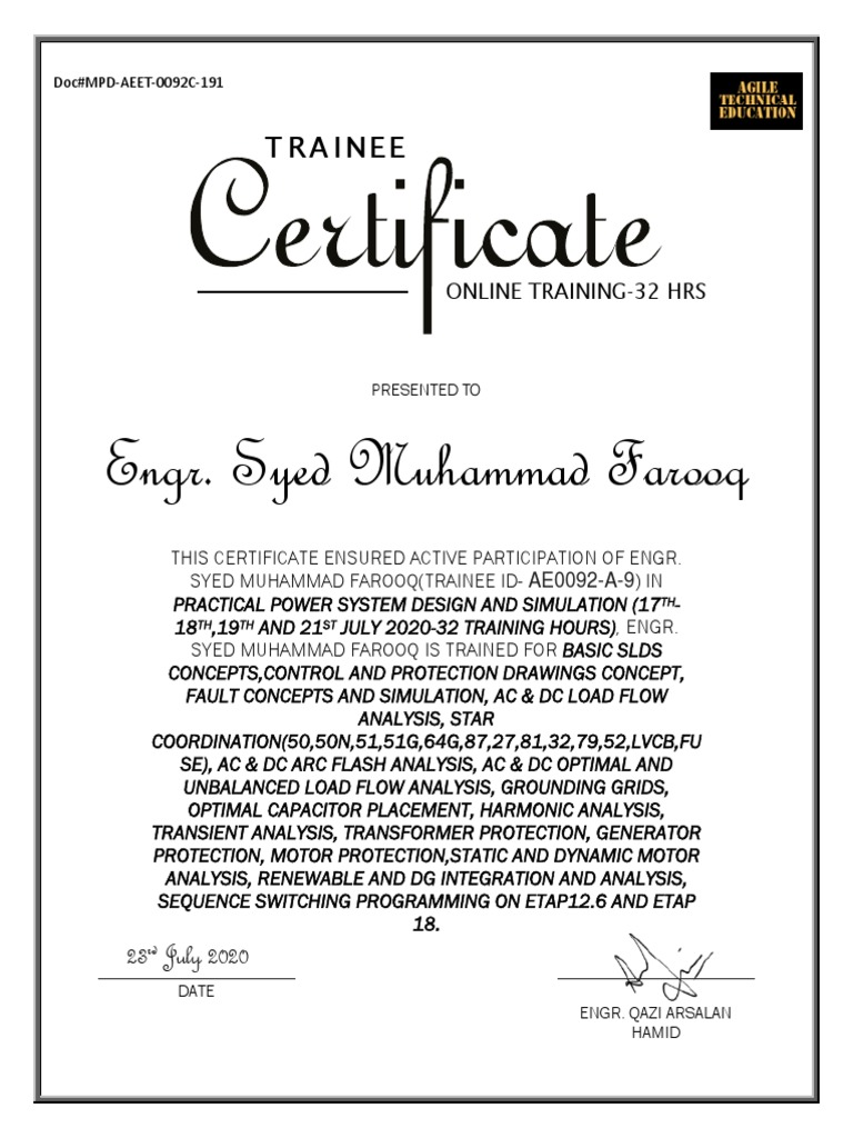 PSCAD Certification for Power System Training | PDF | Science ...