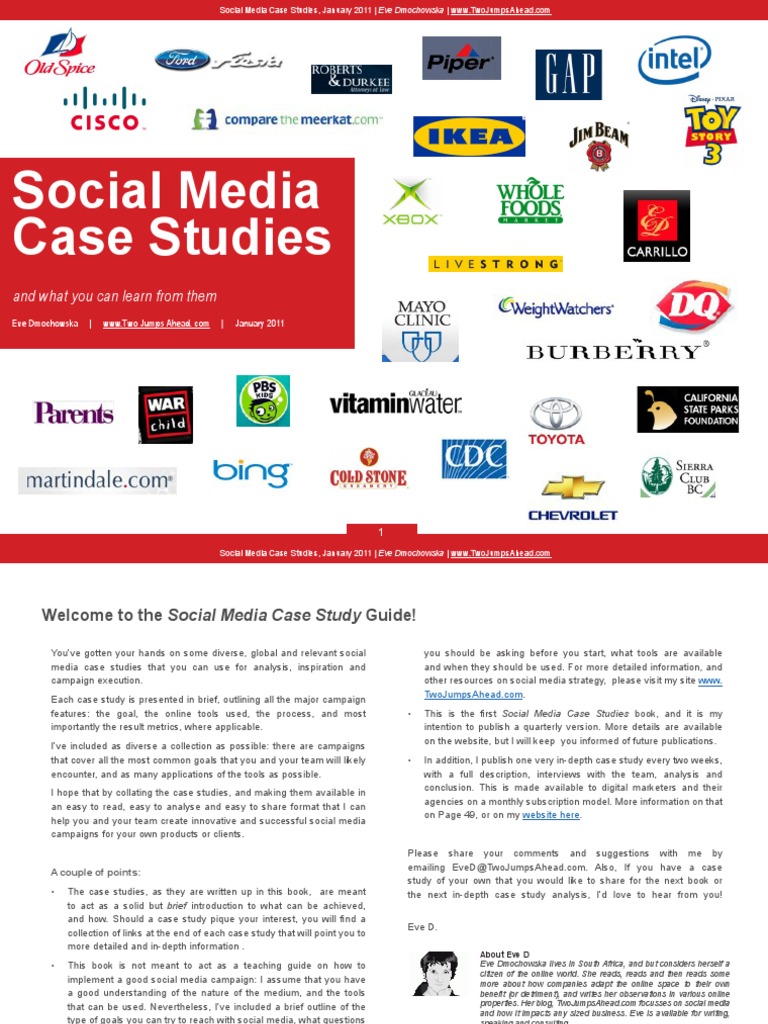 Social Media Case Studies | PDF | Social Media | Popular Culture & Media Studies