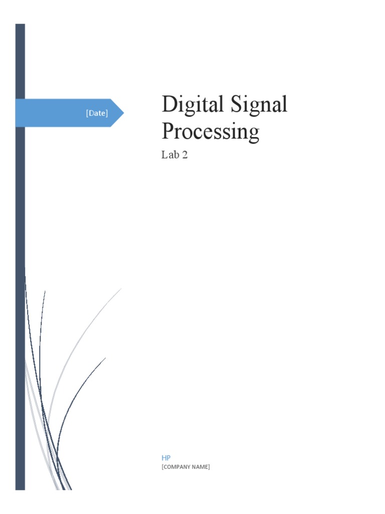 Digital Signal Processing | PDF | Filter (Signal Processing) | Algorithms