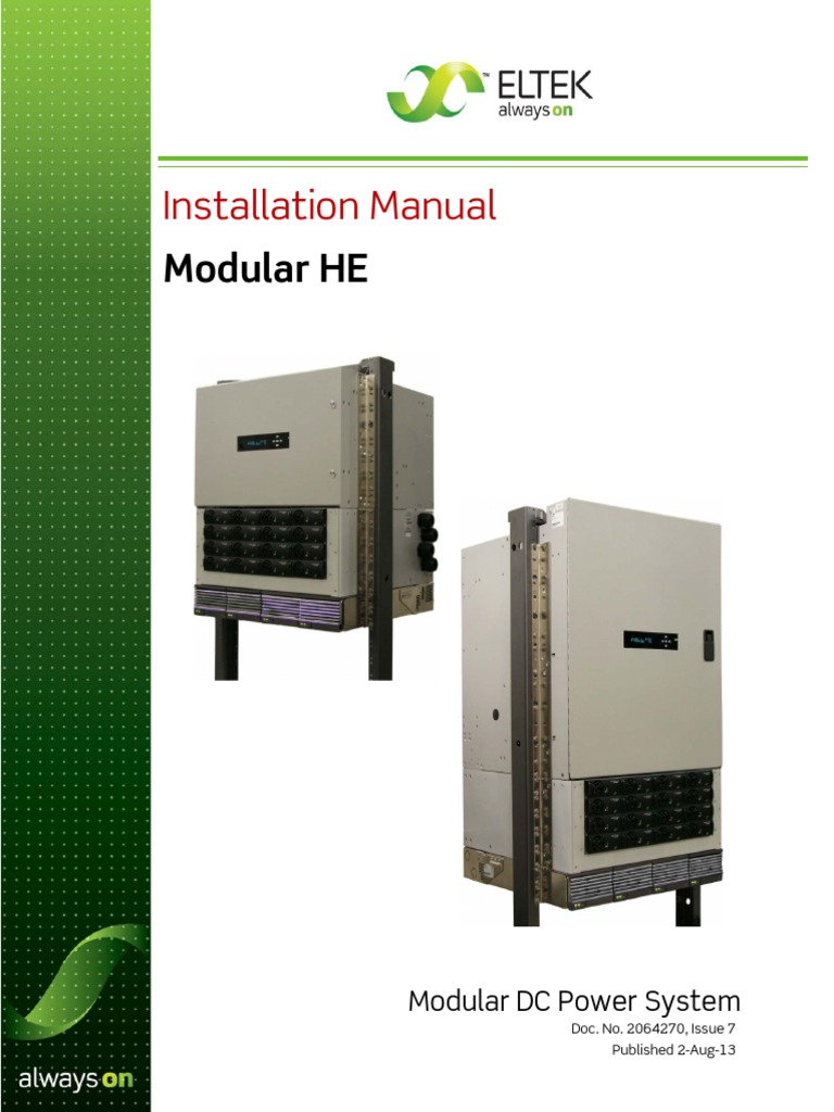 Installation Guide 15U and 8U Modular Flatpack2 MPS B 2064270 1 7 | PDF | Rectifier | Fuse ...