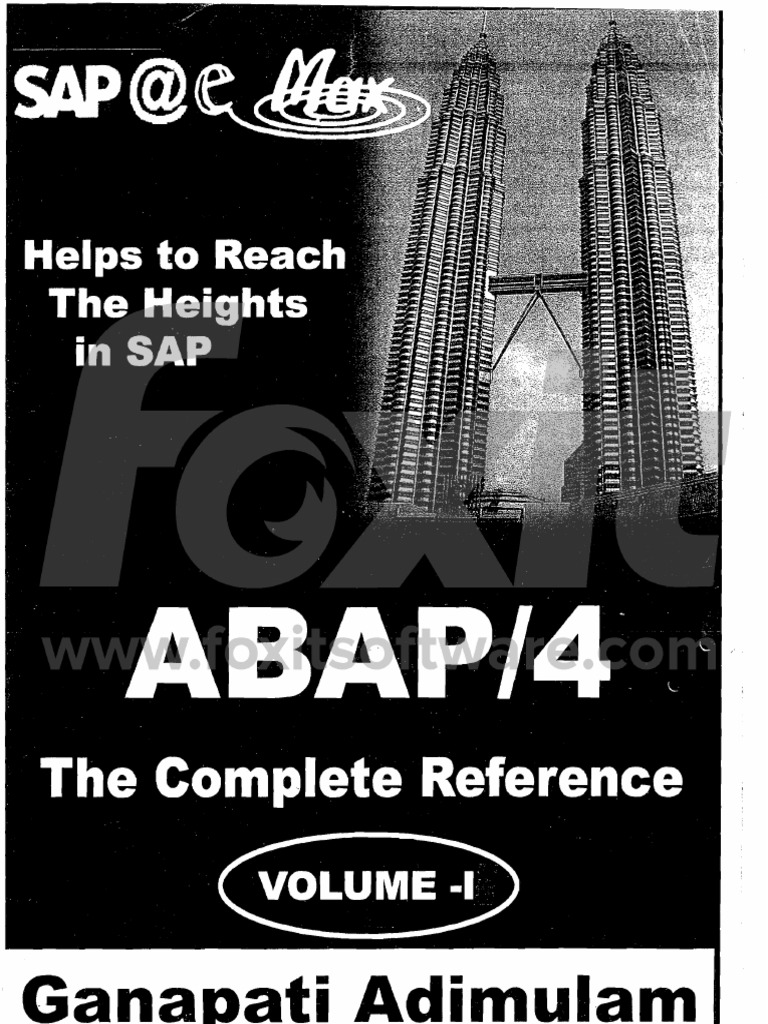 ABAP 1.o PDF | PDF | Sap Se | Information Management