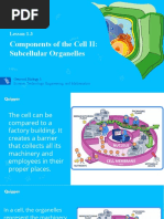 Cell Theory: Lesson 1.1 | PDF | Cell (Biology) | Organisms